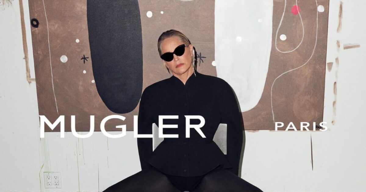 Η Sharon Stone ξαναγράφει την (ίδια) ιστορία με τον Mugler;