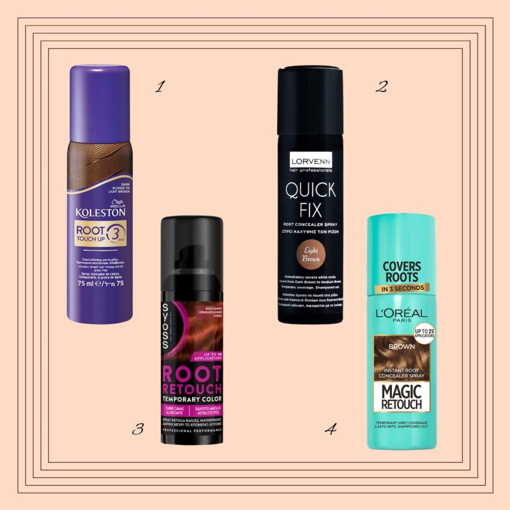 Root touch up: Το μαγικό spray των 10'' σβήνει τα λευκά στη ρίζα