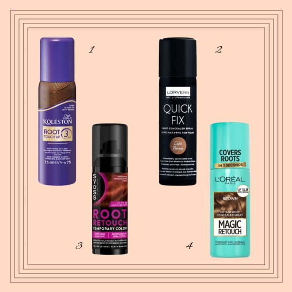 Root touch up: Το μαγικό spray των 10'' σβήνει τα λευκά στη ρίζα